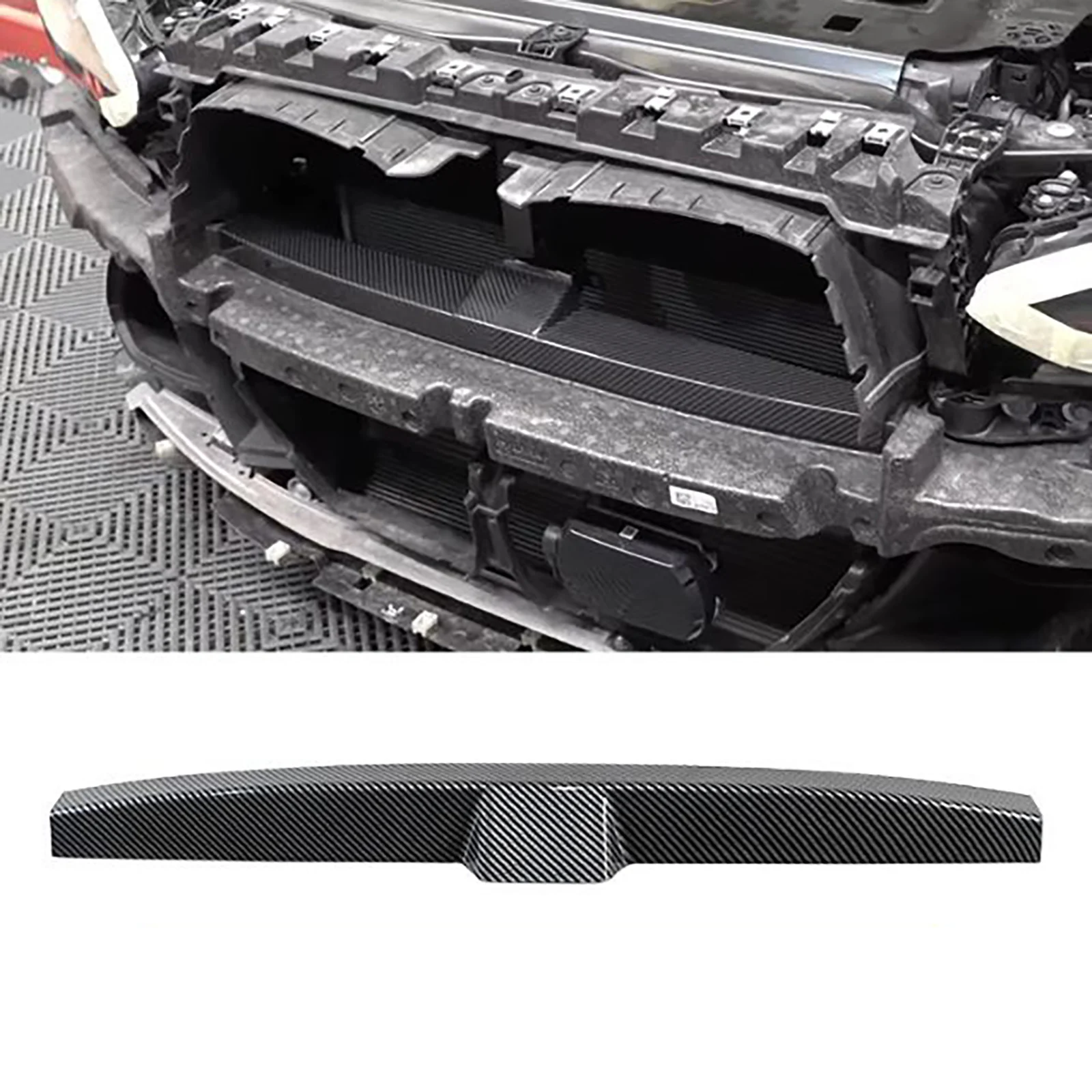 Front Bumper Crash Foam Cover Trim Perfect Coverage With Grille Back ...