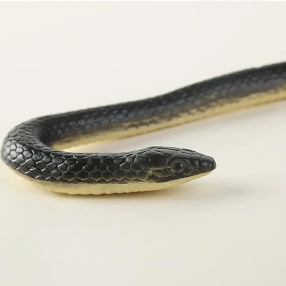 Funny Fake Snake Realistic Rubber Snakes 120cm Halloween Prank Safari ...
