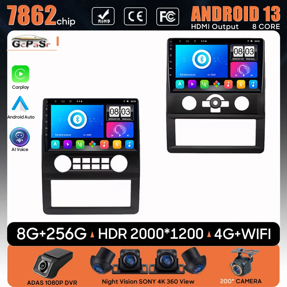 Car-Radio-Android-13-For-Foton-Royal-Salon-K1-G7-G9-Navigation-GPS ...