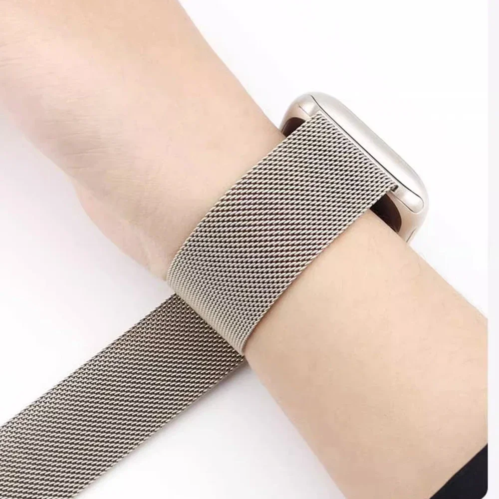 Milanese Loop for apple watch band 44mm ultra-2 49mm 45mm 40mm 41mm 42 ...