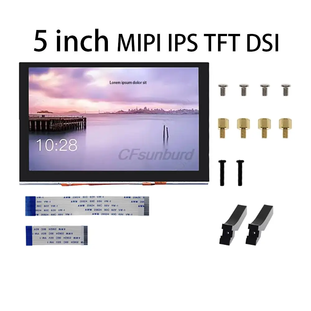 5-0-5-0-Inch-800-480-Mipi-Ips-Tft-Dsi-Multi-touch-Capacitieve-Touch ...