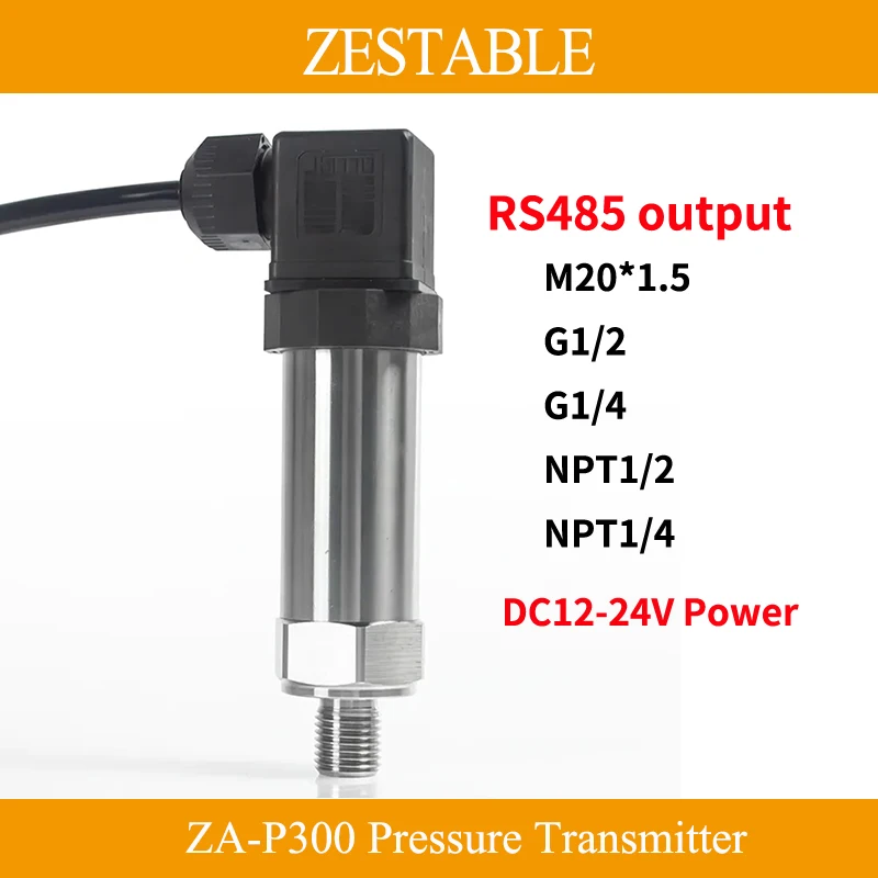 G1-4-Pressure-Transmitters-0-1-6bar-0-2-5bar-Oil-Water-Gas-Liquid-ZA ...