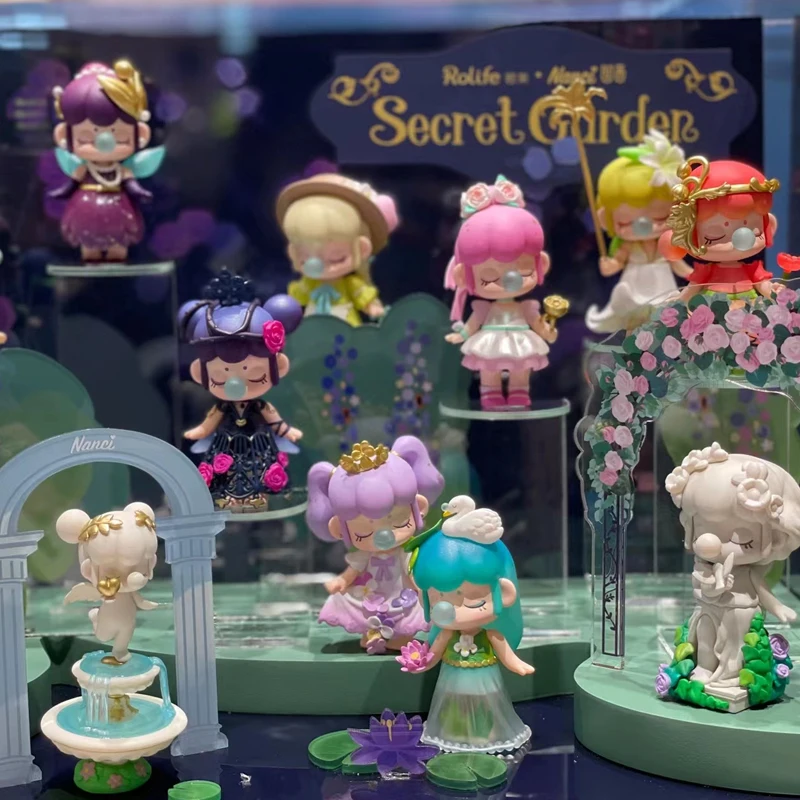 Original Nanci Secret Garden Series Blind Box Toys Model Confirm Style ...