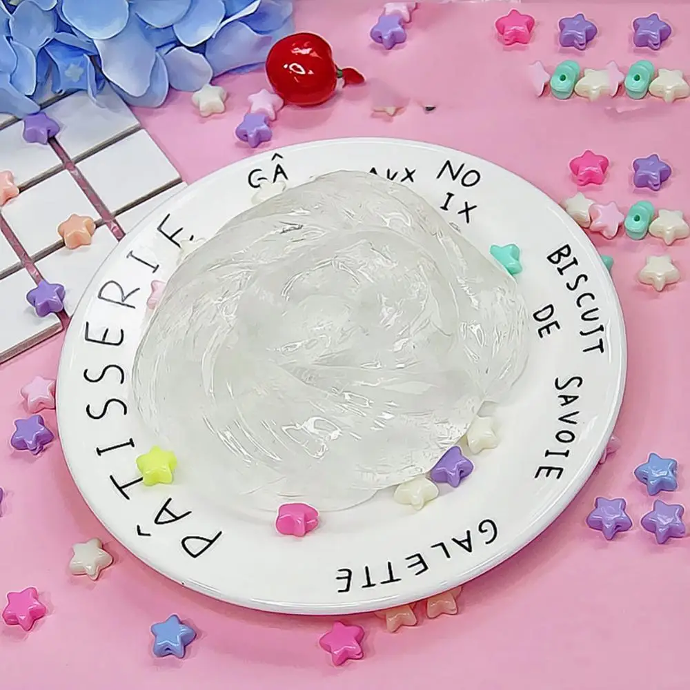 60ml-Crystal-Fluffy-SlimeClay-DIY-Transparent-Crystal-Slime-Clay-Putty ...