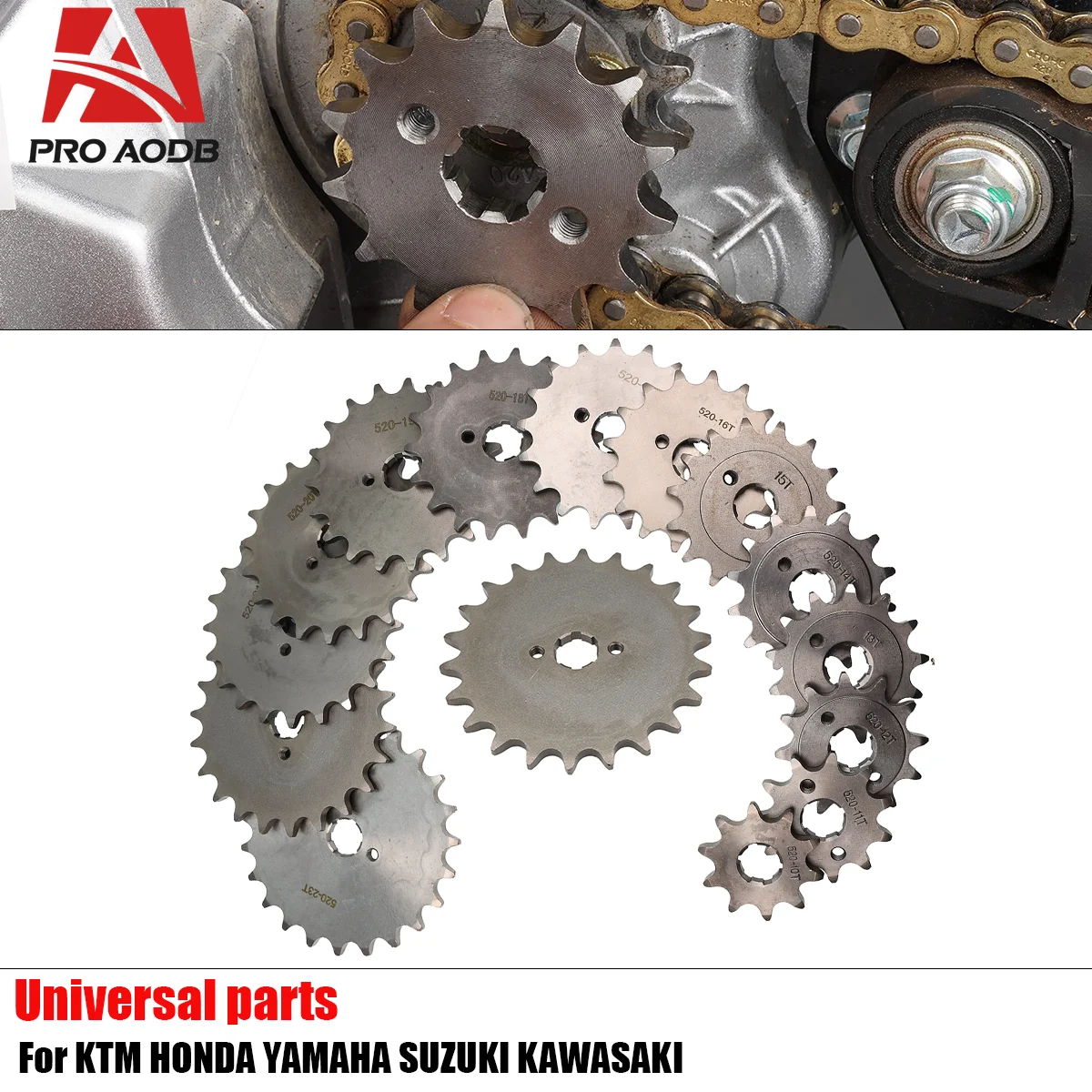 520# Chain 20mm 10T 11T 12T 13T 14T 15T 16T 17T 18T 19T 20T 21T 22T 23T ...