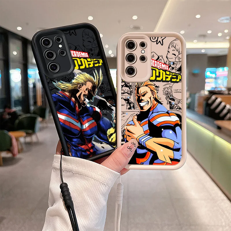 My-Hero-Academia-All-Might-Phone-Case-capa-de-corda-para-Samsung-Galaxy ...