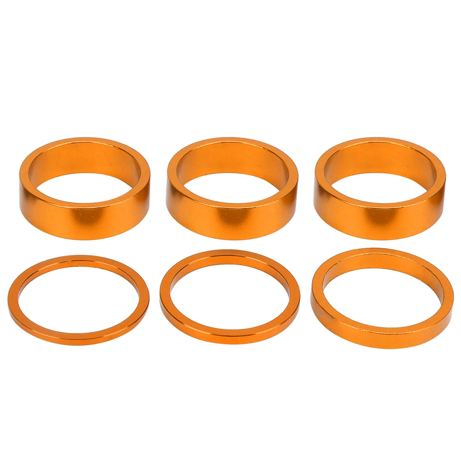 6Pcs-Bicycle-Headset-Spacer-Aluminium-Alloy-Bike-Handlebar-Stem-Spacers ...