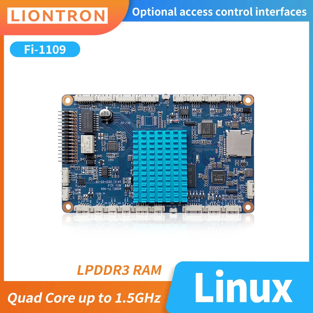 Rockchip-RV1109-Liontron-ARM-MOTHERBOARD-Artificial-Intelligence-Development-LPDDR3-2GB-Linux ...