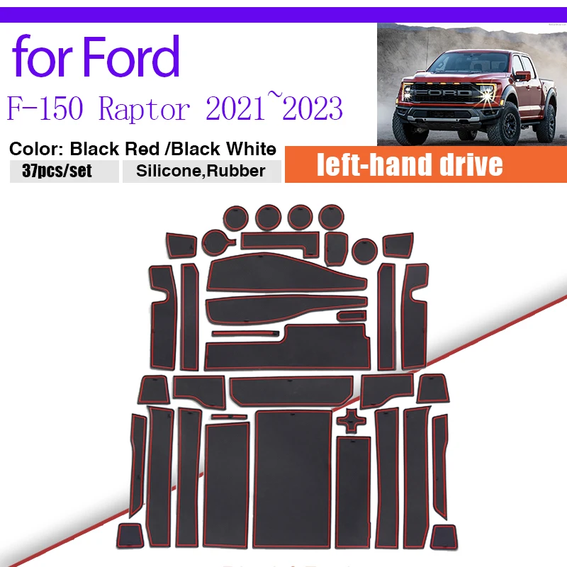 Door Groove Dust proof Pad for Ford F 150 F150 Lobo Raptor P702 2021 ...