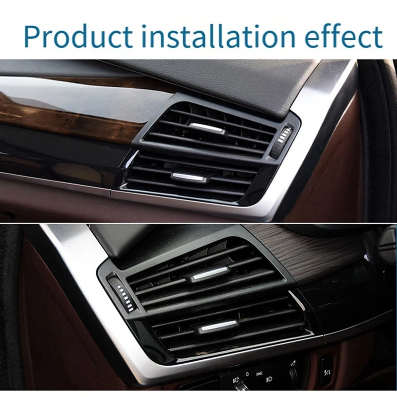For-BMW-X5-X6-F15-F16-Front-Right-Air-Conditioning-Air-Vents-Silver ...