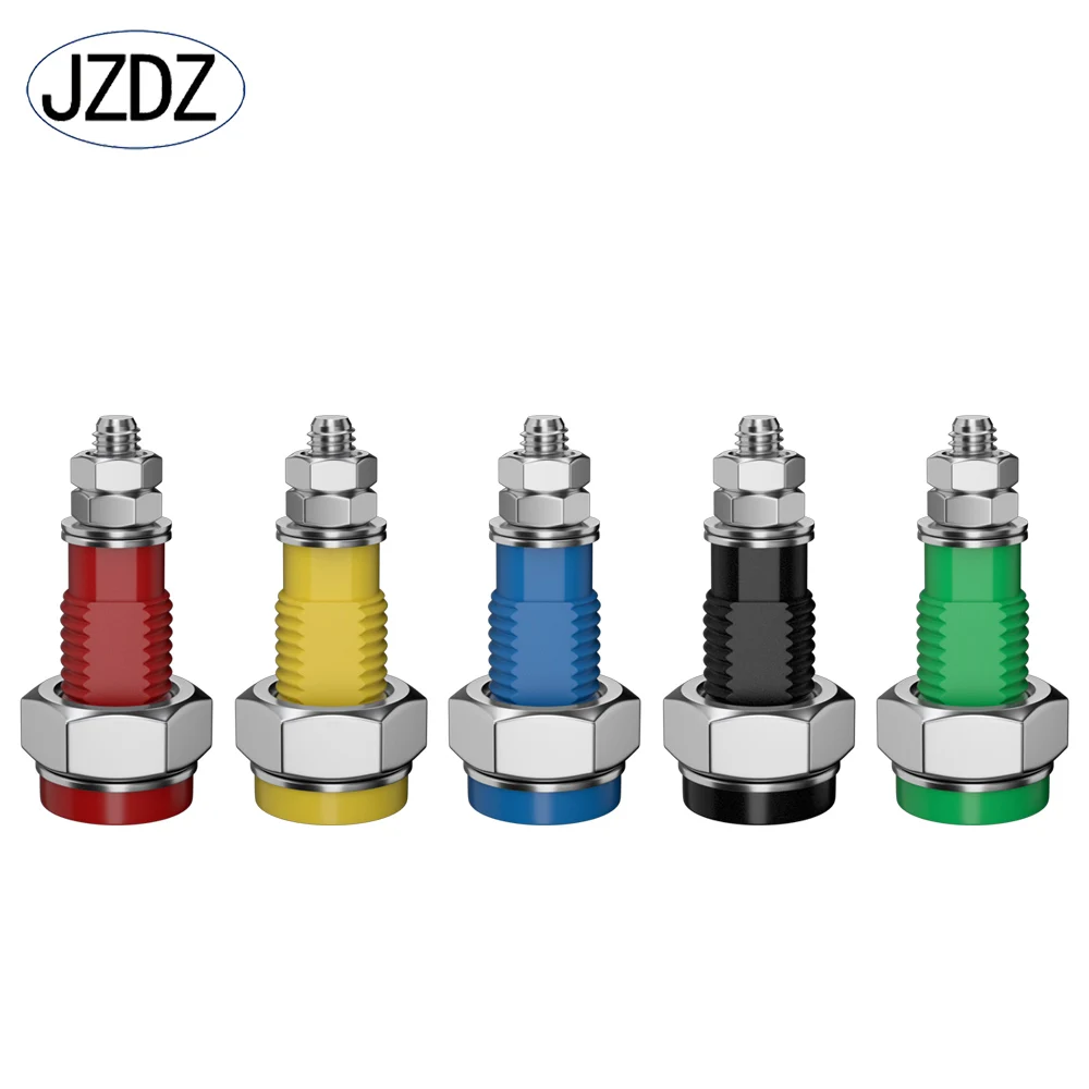 JZDZ-5PCS-4MM-Banana-Socket-Binding-Post-Nut-Banana-Plug-Jack ...