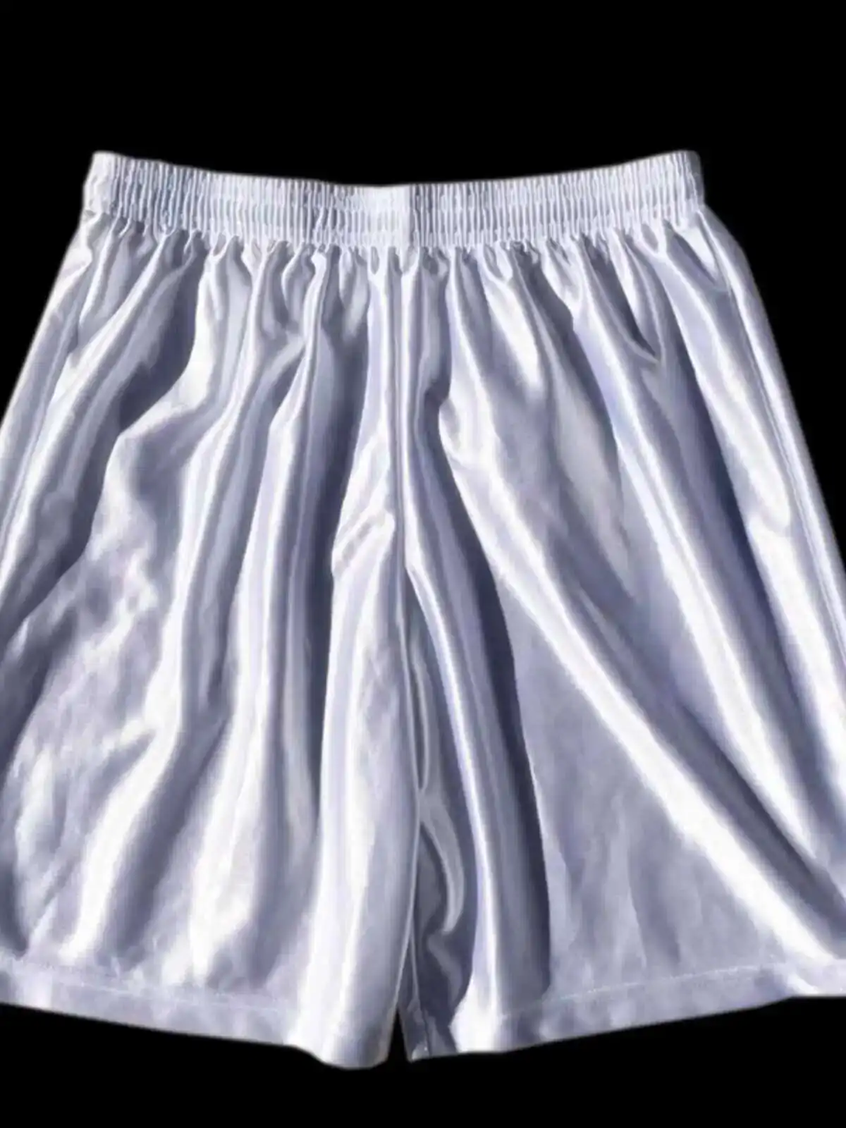 Summer Men's Glossy Running Shorts Outdoor Fitness Plus Size Sports ...