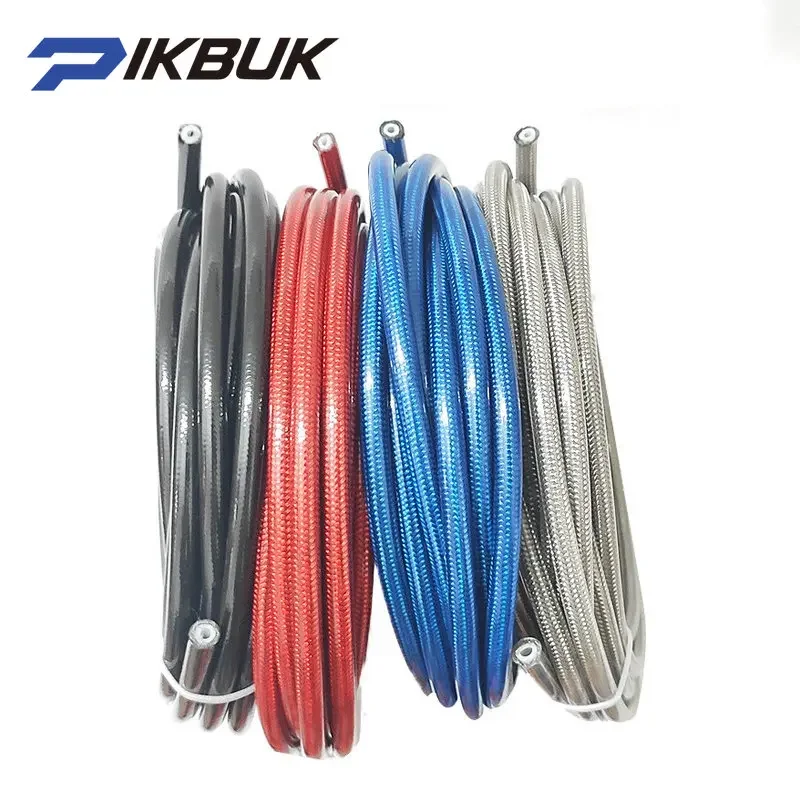Motorcycle-AN3-Braided-Stainless-Steel-Ptfe-Brake-Line-Hose-Fluid ...