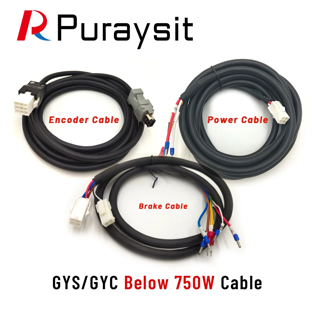 Puraysit-Servo-Motor-Power-cable-Encoder-Cable-with-Brake-cable-WSC ...
