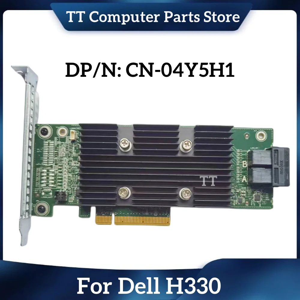 TT Dell H330 6H1G0 4Y5H1 04Y5H1 0TD2NM 0TCKPF SAS 12 GB/s PCIE 3.0x8 lsi3008 칩 PowerEdge RAID ...