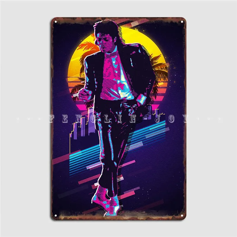 Michael Jackson King Ofpop Poster Metal Plaque Pub Garage Personalized ...