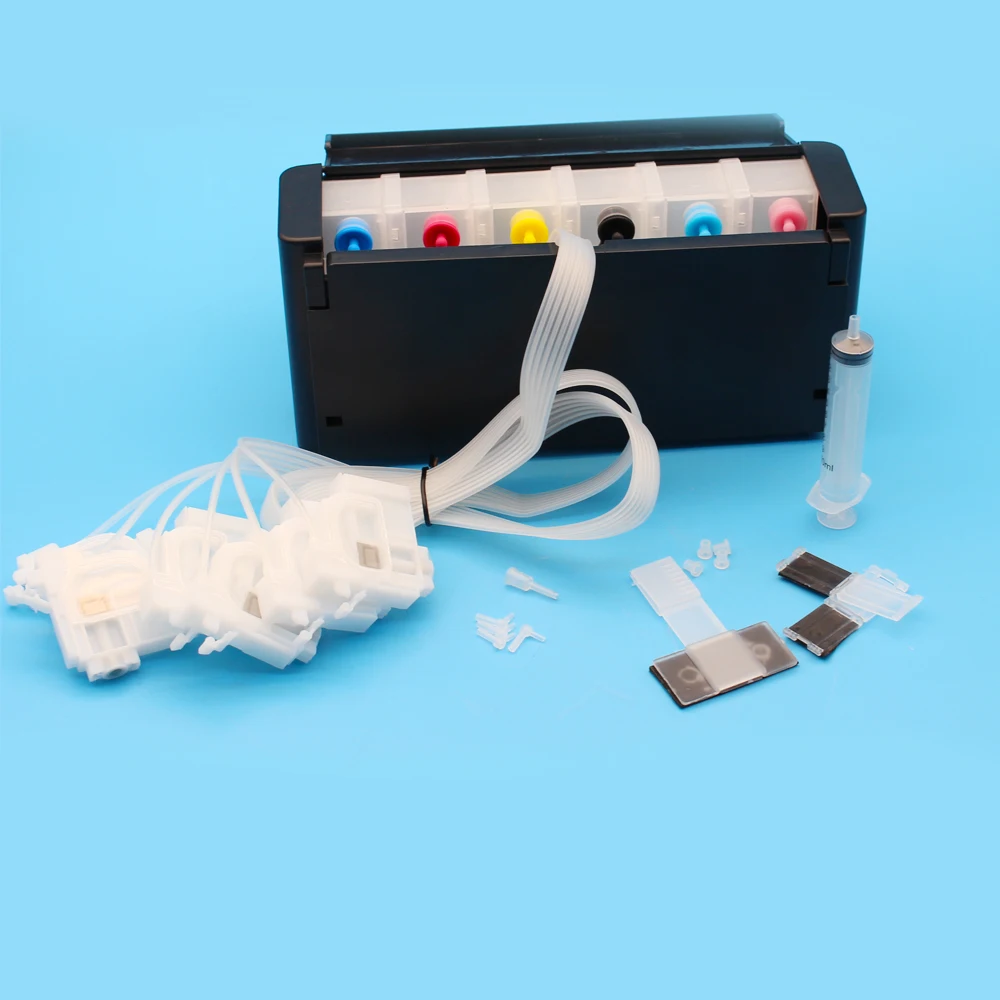 6 Colors L-Series CISS Ink Tank System External Cartridge Compatible ...