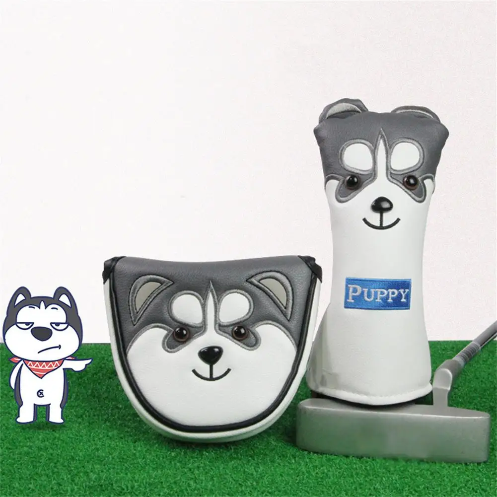 Pu-Golf-sports-Club-Head-Cover-Husky-Design-Wear-resistant-Golf-sports ...