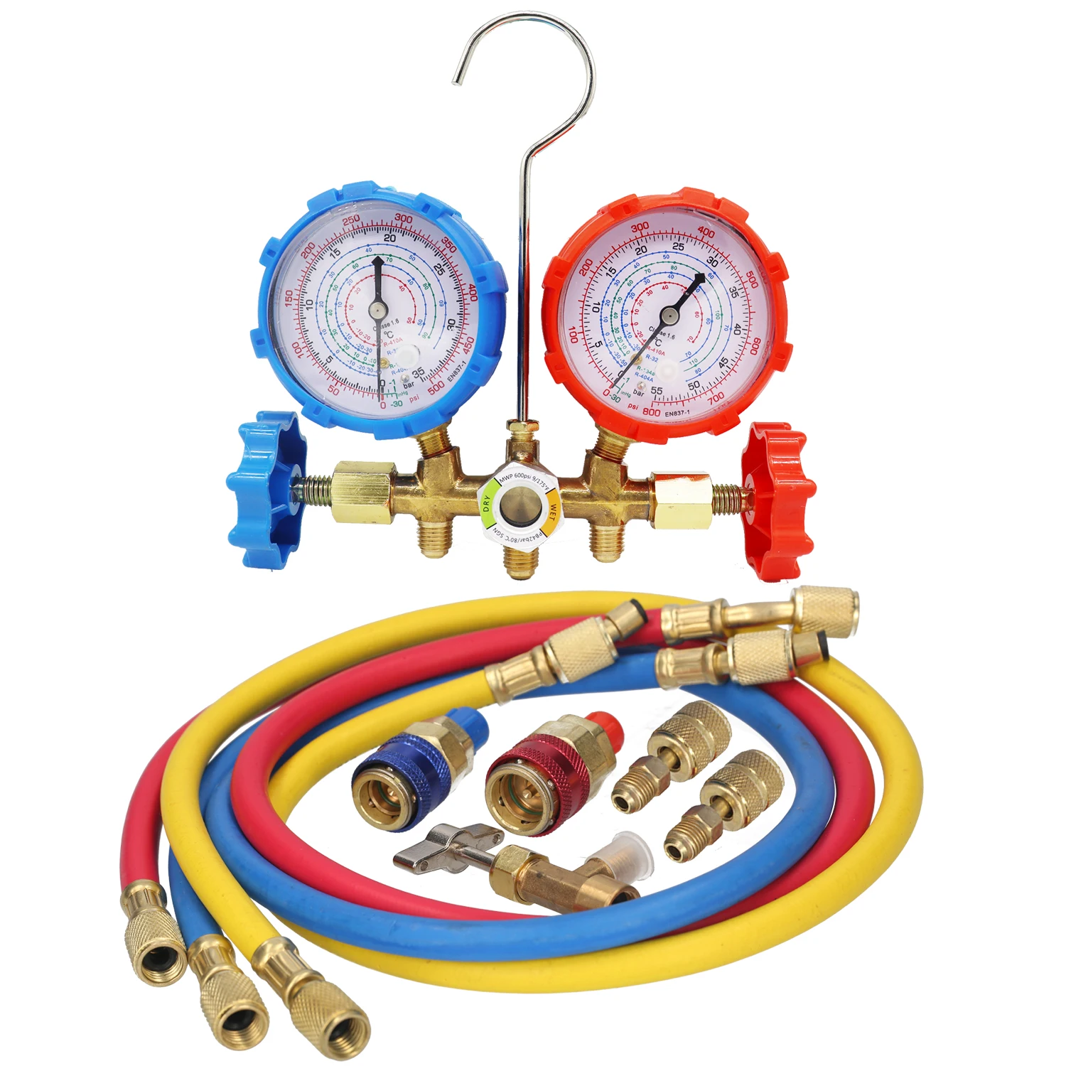 R410A-R134a-R32-R404A-AC-Manifold-Gauge-Set-HVAC-Diagnostic-Freon ...