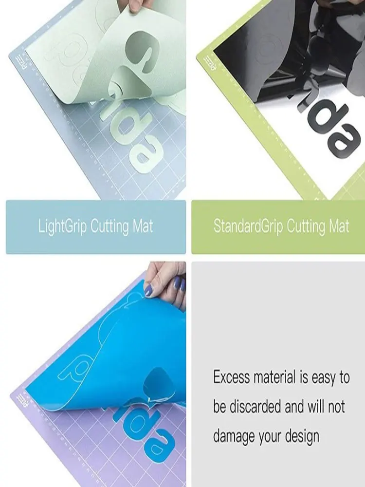 2pcs-Color-Cutting-Mats-Non-Slip-Mats-12x12cm-Protection-Blade ...