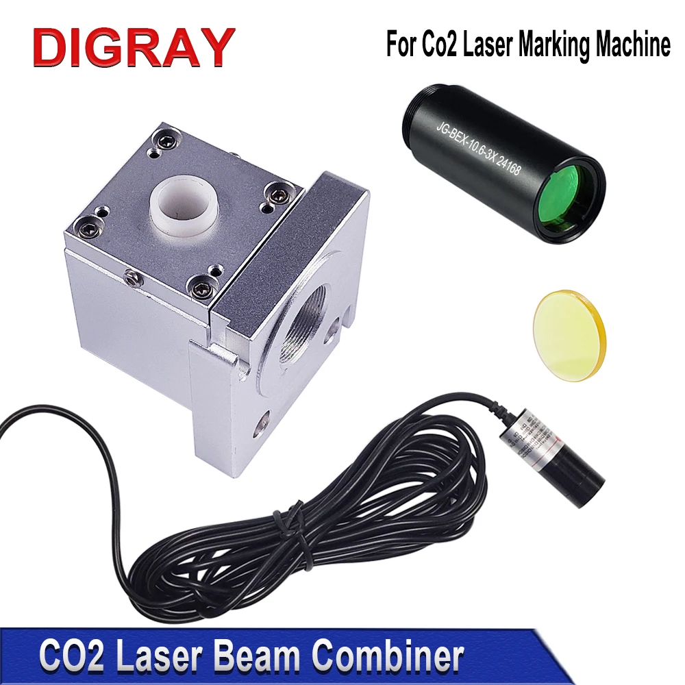 DIGRAY-Co2-Laser-Beam-Combiner-Kit-Optional-With-Red-Light-Indicator ...