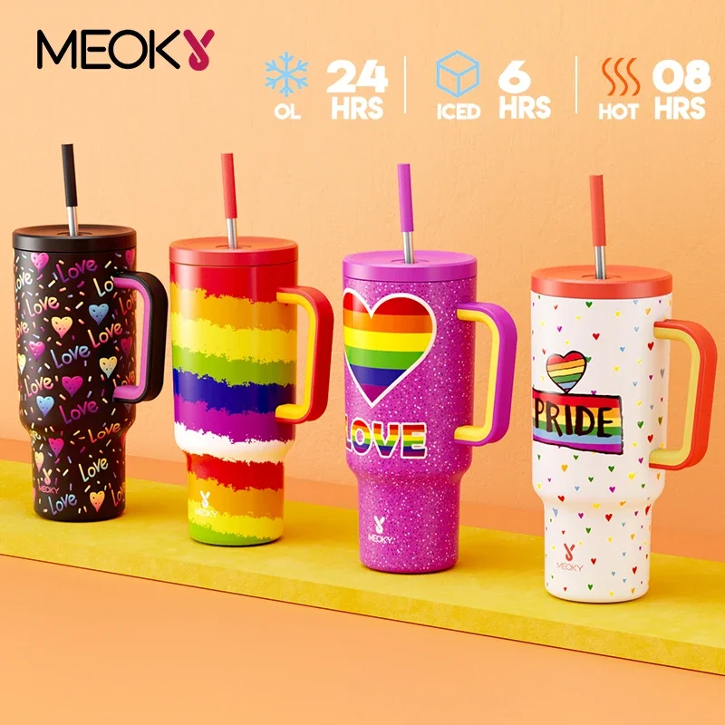 Meoky-40oz-Pride-Month-Stainless-Steel-Thermo-Water-Bottle-Portable ...