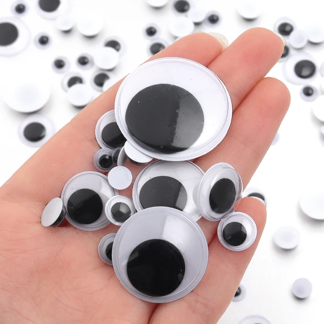 Googly Eyes Labubu Doll 500-Piece Kit - Self-Adhesive Wiggle Eyes (6 ...