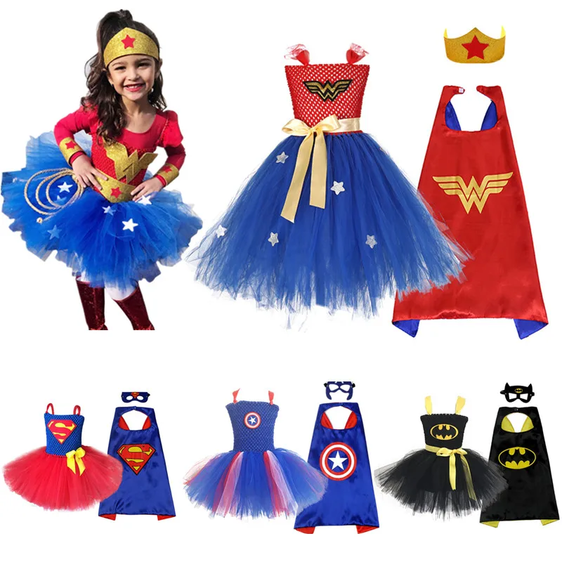 Wonder-Girls-Halloween-Costumes-for-Girls-Tutu-Dress-Super-Hero ...