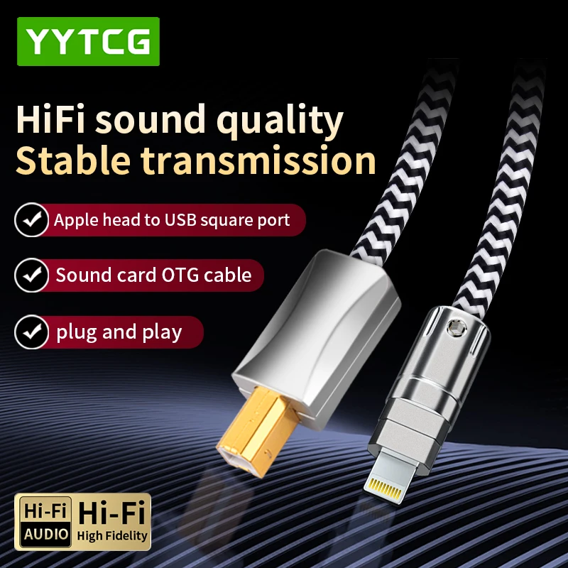HiFi-USB-Cable-Lightning-To-USB-B-OTG-Cable-for-iPhone-iPad-To-Musical ...
