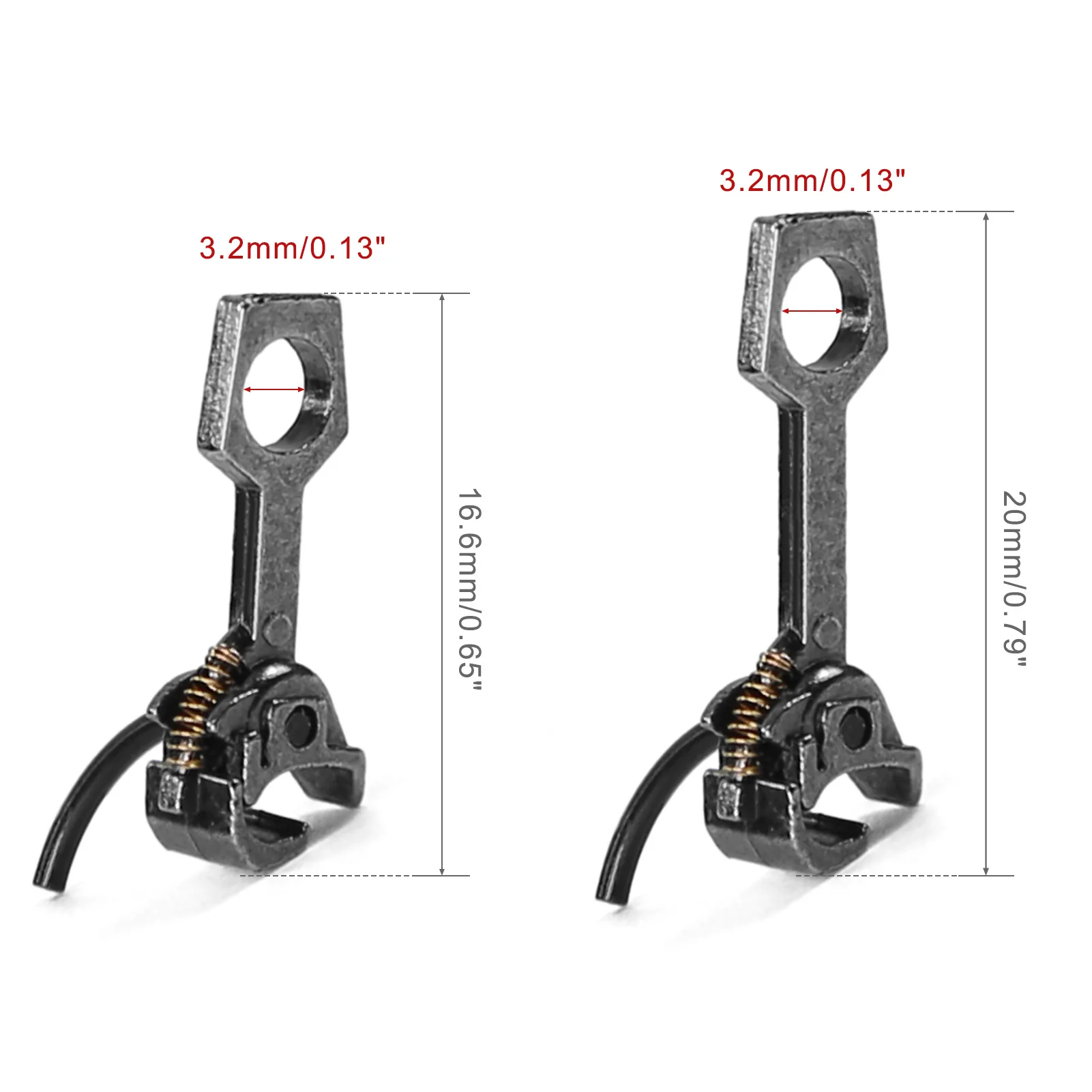 Evemodel-12pcs-HO-Scale-Metal-Couplers-Coupling-for-Model-Trains-Model ...