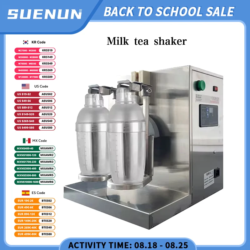Commercial-Boba-shaker-Bubble-Tea-Shaker-Double-head-Pearl-Milk-Tea ...