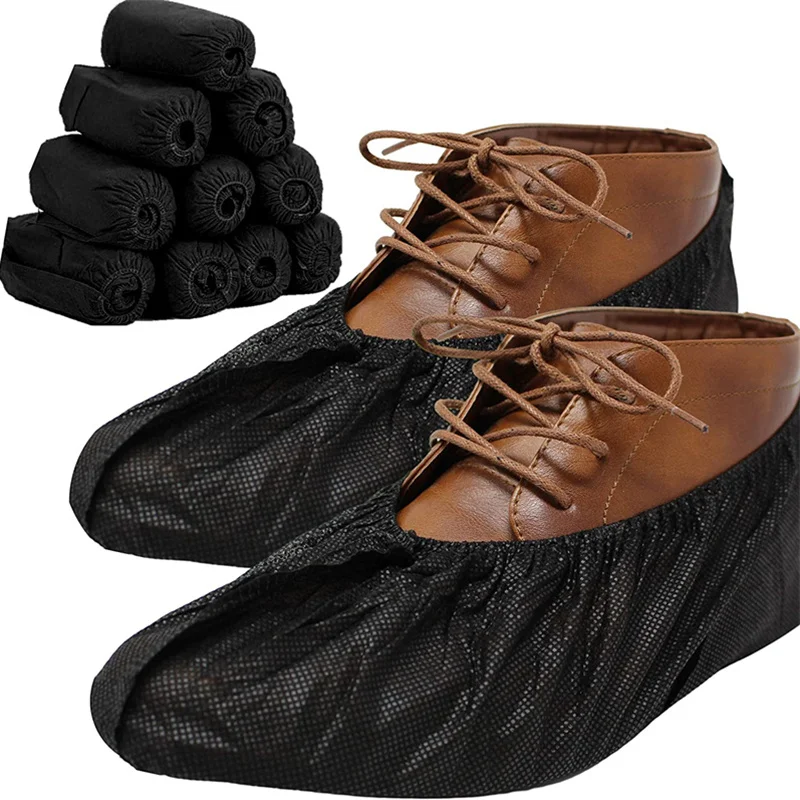 100Pack-Disposable-Boot-Shoe-Covers-Durable-Non-Slip-Shoe-Covers-Large ...