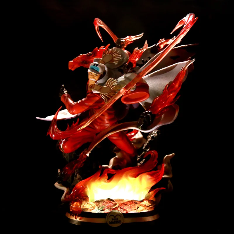 One Piece Figure Oversized Akainu Admirals Action 37cm PVC | One piece ...