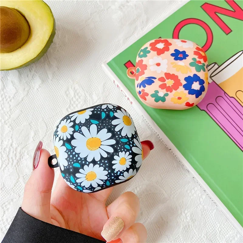 Cover-for-Samsung-Galaxy-Buds-fe-Live-Buds2-Buds-Pro-Cute-Flower-for ...