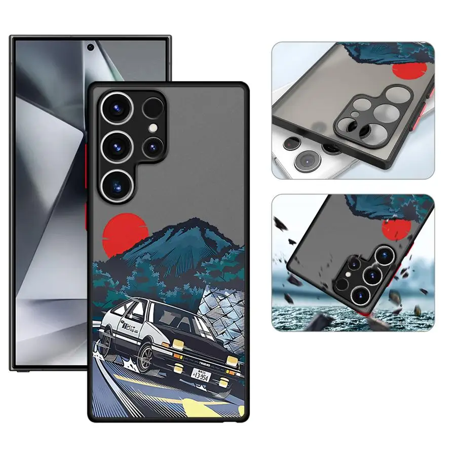 Japan Anime Initial D Clear Phone Case - Galaxy S21 Ultra (UUAVA01)