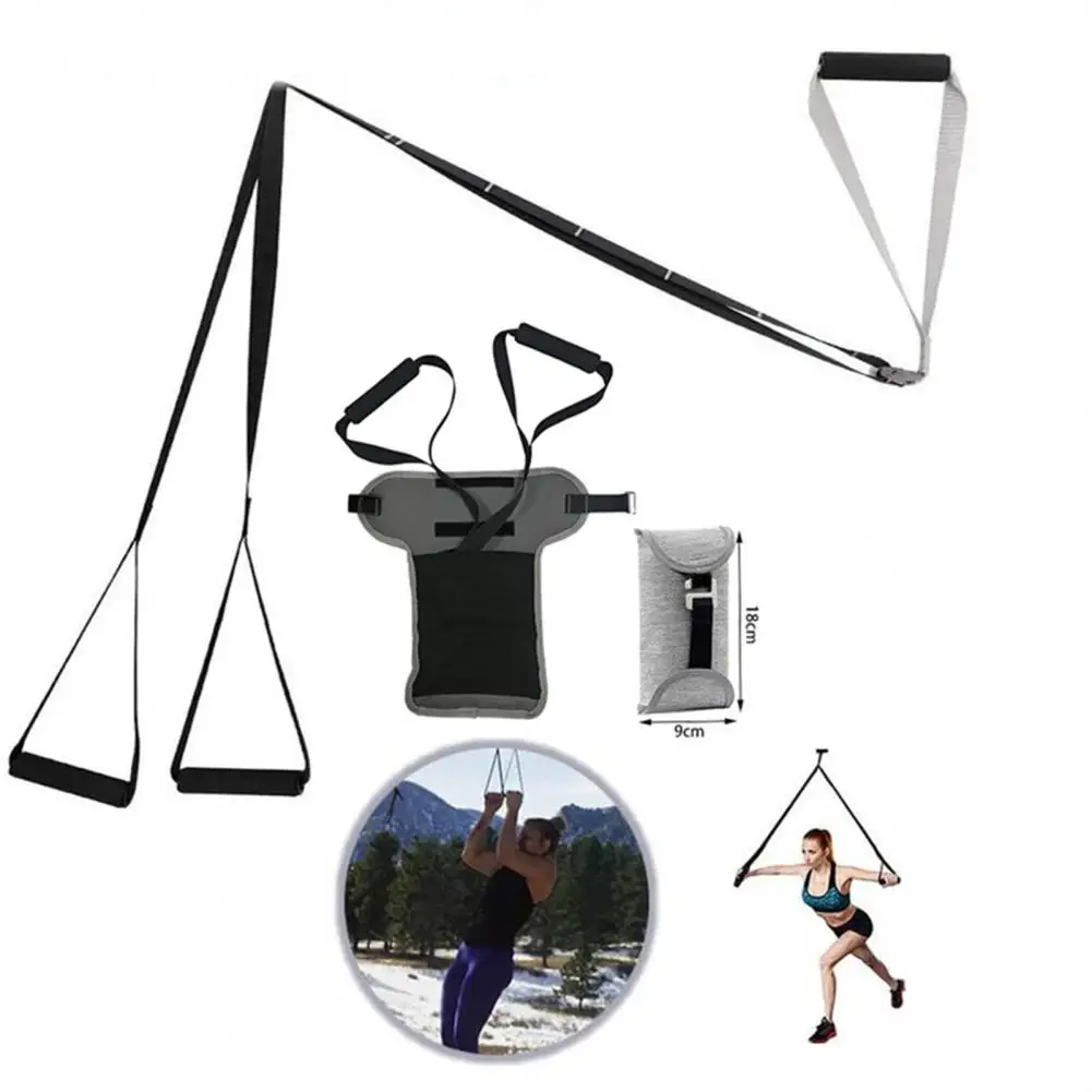 Trainer-Belt-Portable-Unisex-Exercise-Pull-Rope-Anti-Skid-Resistance ...