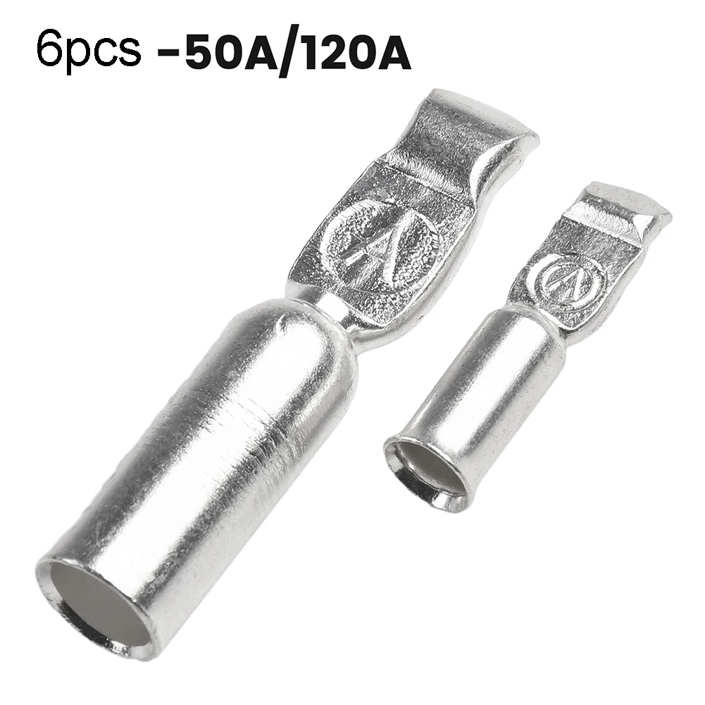 6pcs 50/120A Terminal Connector For Anderson Style Plug Contacts Pins ...