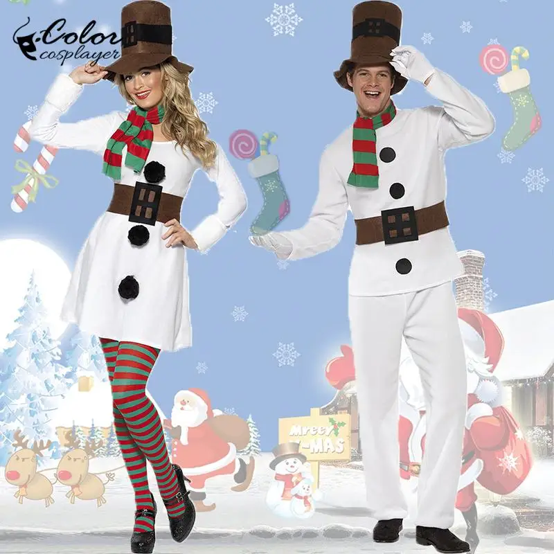 Color-Cosplayer-Christmas-Cosplay-Suit-for-Women-Disguise-Snowman ...
