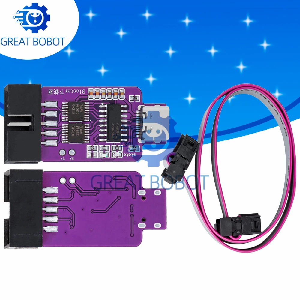1~5PCS 1.2v-3.3v type-c USB Blaster downloader For ALTERA CPLD/FPGA ...