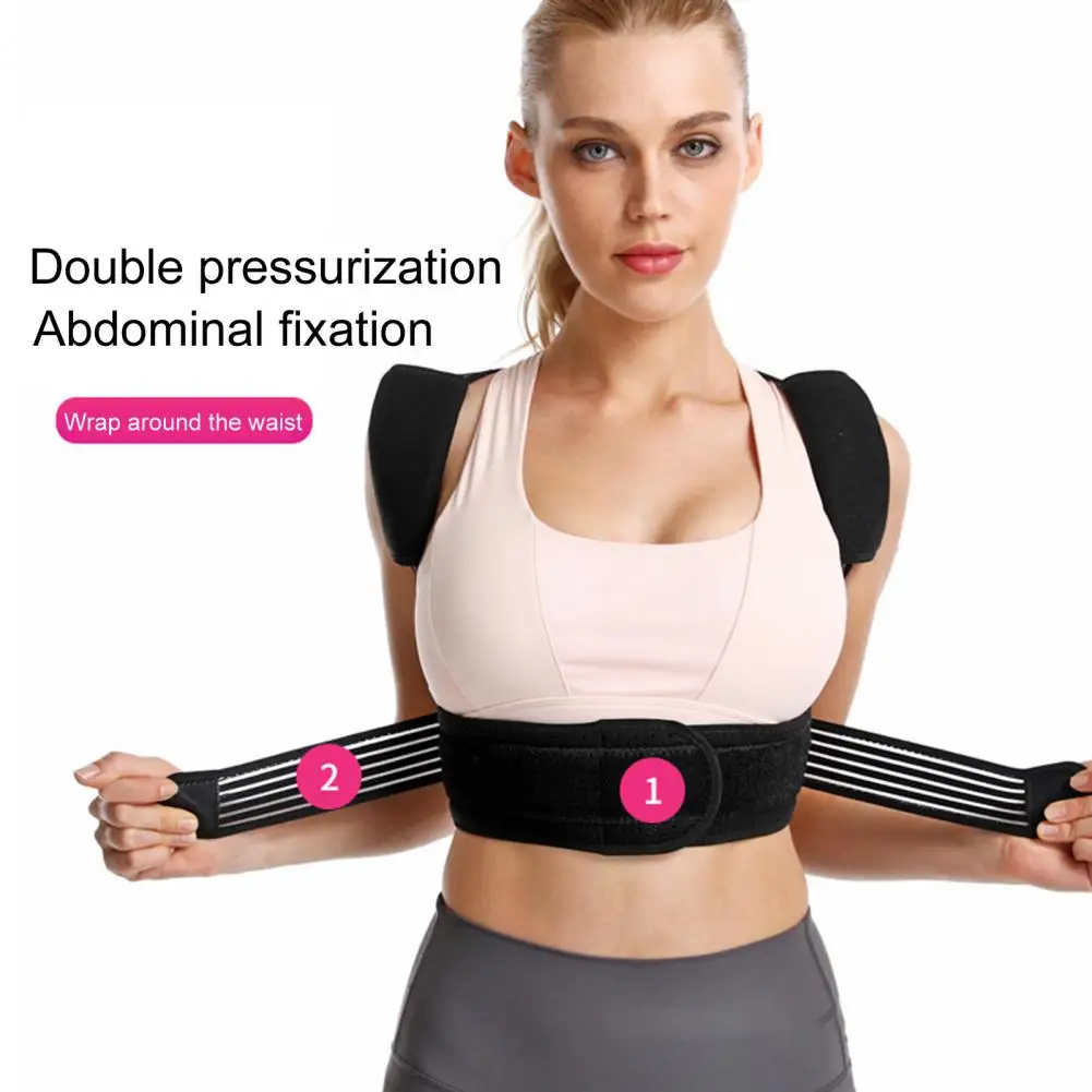 Posture-Corrector-Adjustable-Quick-Effect-Elastic-Widened-Strap ...