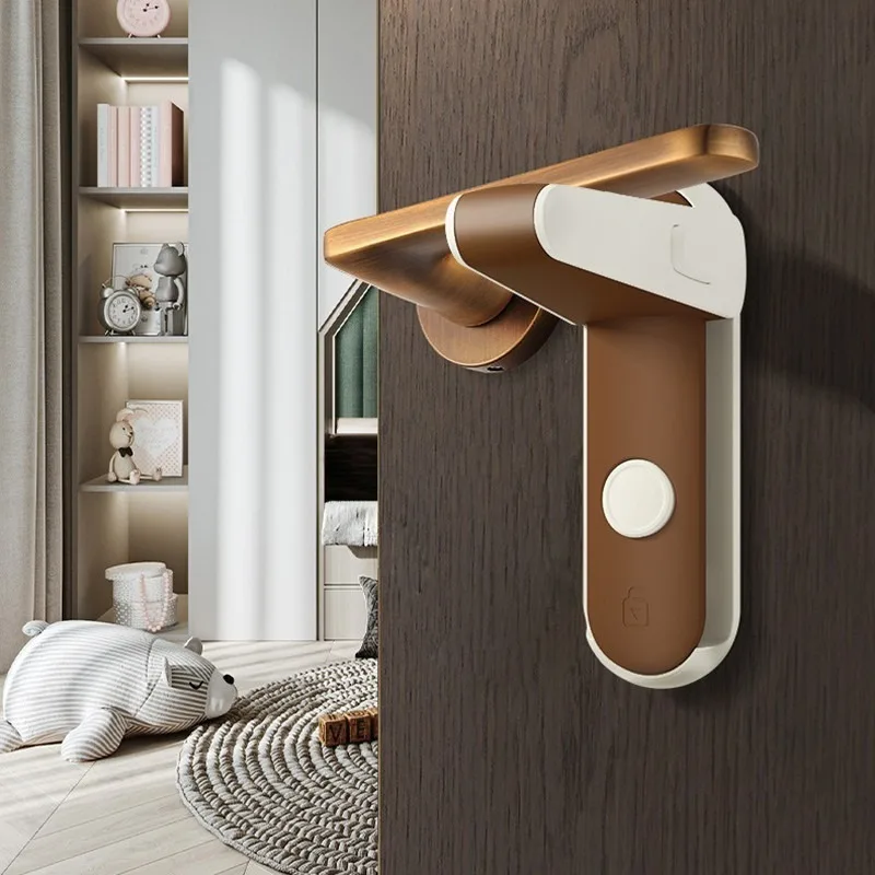 4-2-1Pcs-Child-Safety-Lock-Anti-Baby-Door-Opening-Stopper-Door-Handle ...