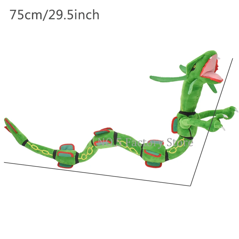 Generic 38 Styles Pokemon Cartoon Plush Toy Shiny Rayquaza Charizard ...