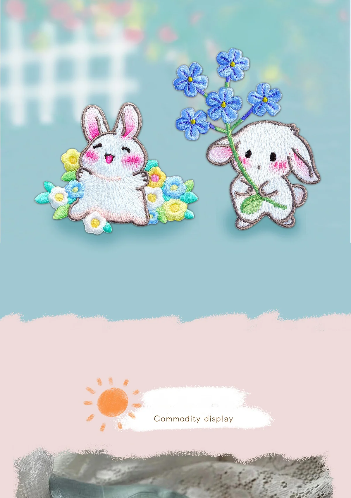 [(-9)Miss Rabbits garden set]