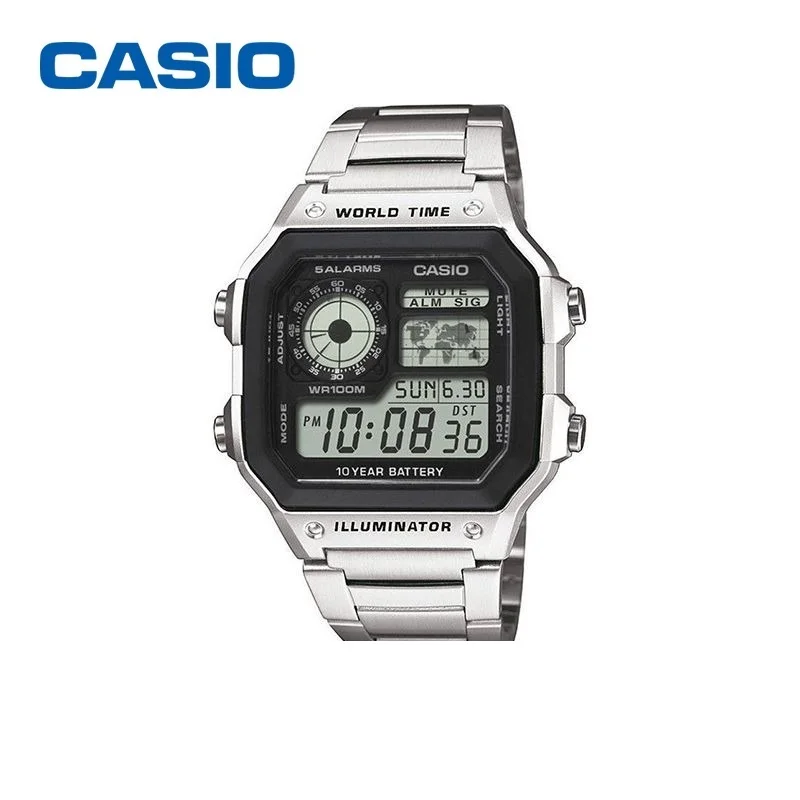 Reloj-Casio-AE-1200WHD-1A-para-hombre-peque-o-cuadrado-multifuncional ...