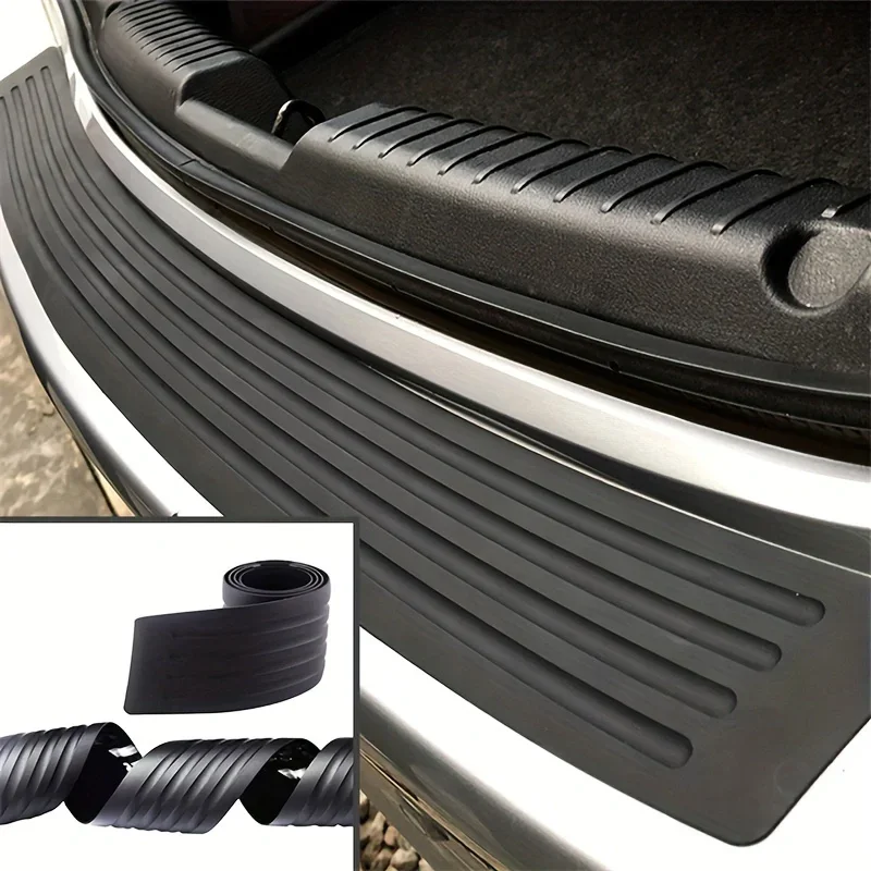 External Decoration Rubber Strip 90cm/104cm Car Trunk Crash Proof ...