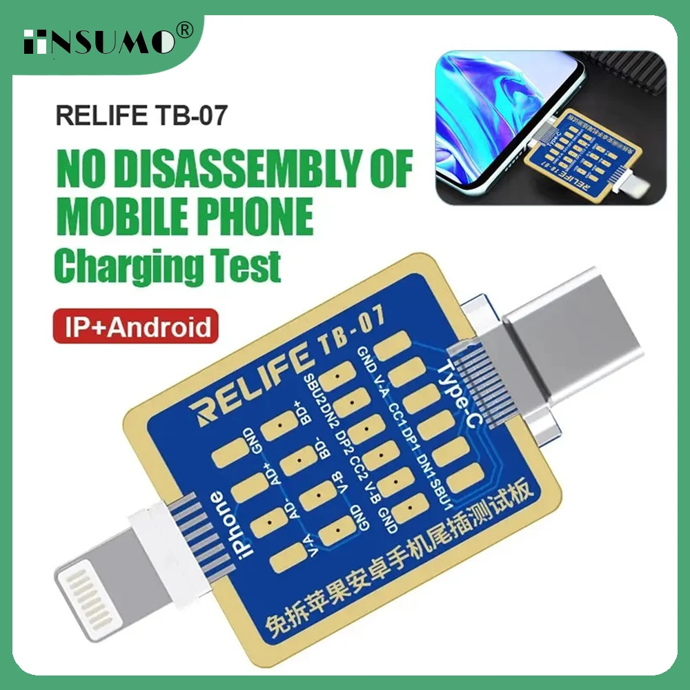 RELIFE-TB-07-Non-disassembly-Android-Phone-Tail-Plug-Testing-Board-for ...