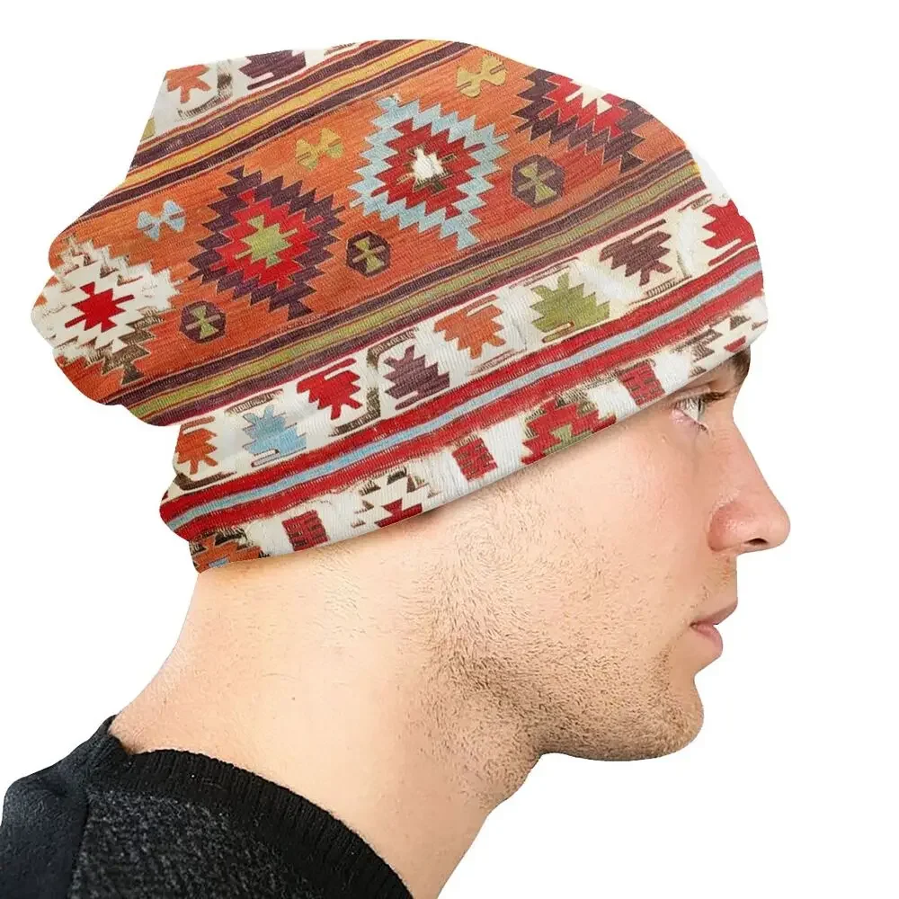 Boho Tribal Pattern Cap Ski Skullies Beanies Hat Female Adult Multifun ...
