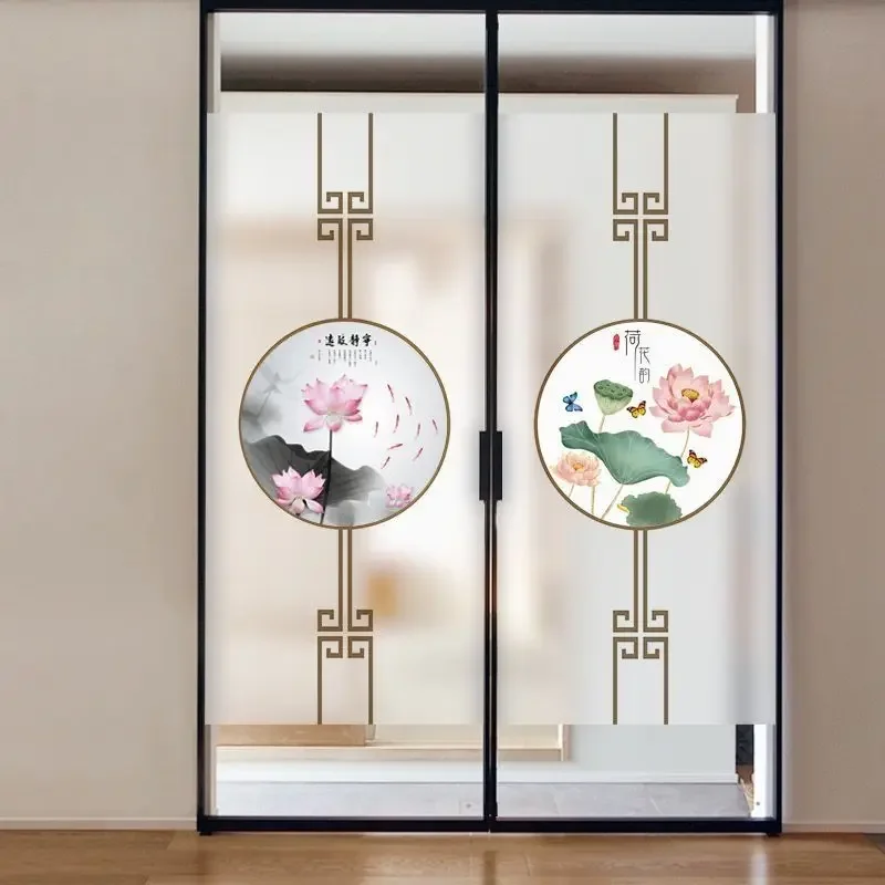 Window-film-anti-look-Static-Frosted-Glass-flex-Film-Window-Sticker ...