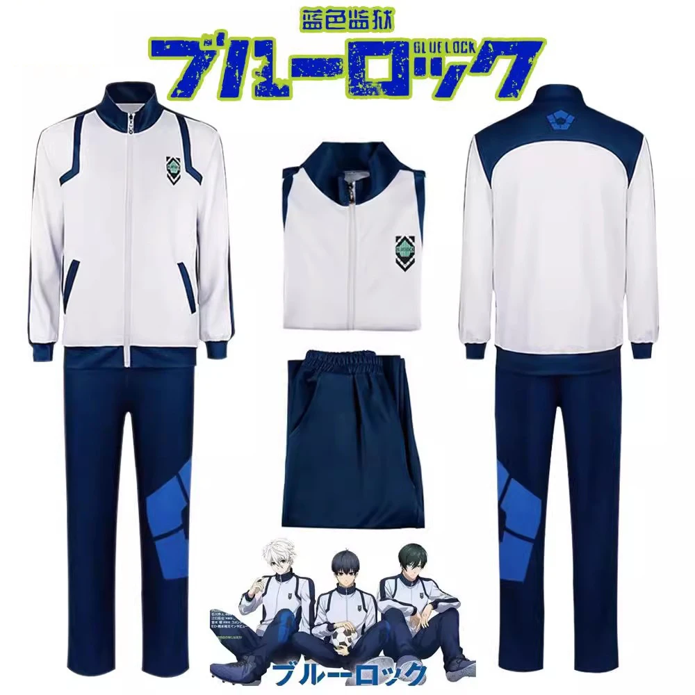 Blue-Lock-Reo-Nagi-Bachira-Isagi-Chigiri-Cosplay-Costume-Zip-Sportswear ...