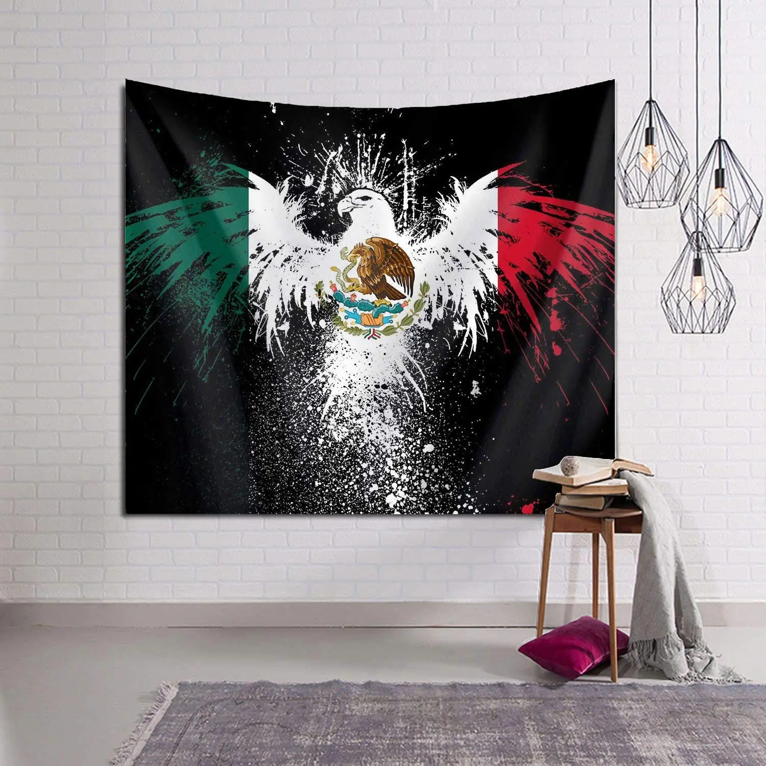 Cool Mexican Flag Eagle